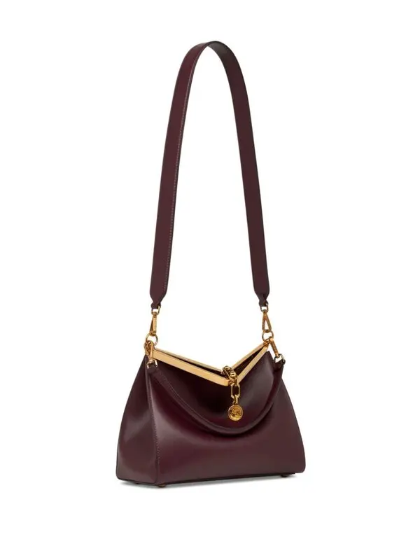 Etro Medium Vela Bag In Calf Leather - Red