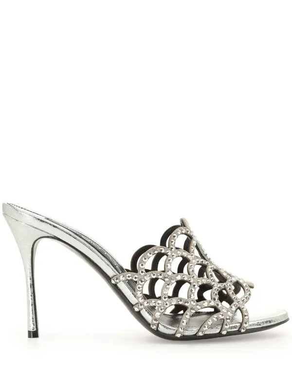 SERGIO ROSSI Mermaid 90mm Mules