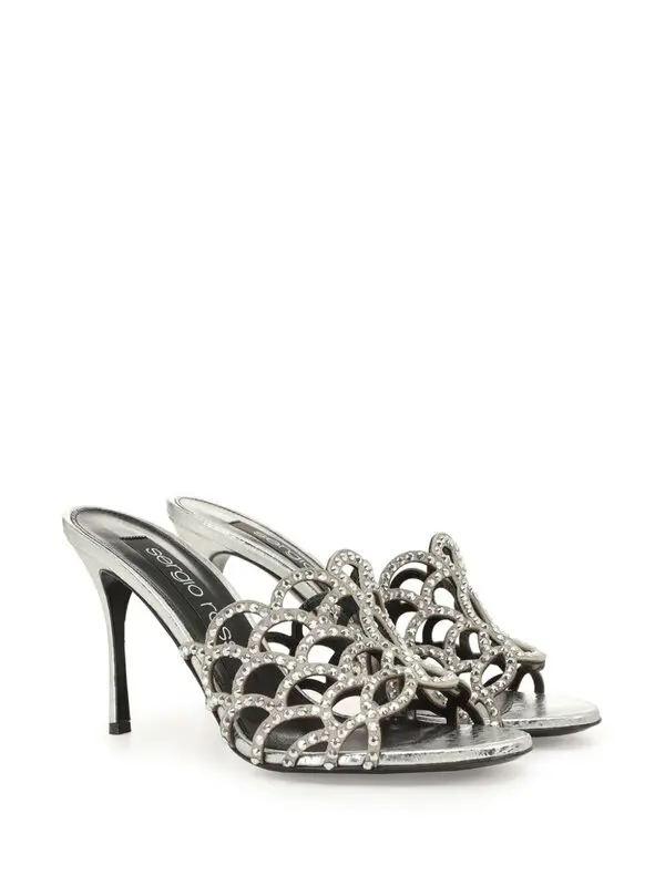 SERGIO ROSSI Mermaid 90mm Mules