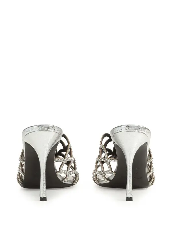 SERGIO ROSSI Mermaid 90mm Mules