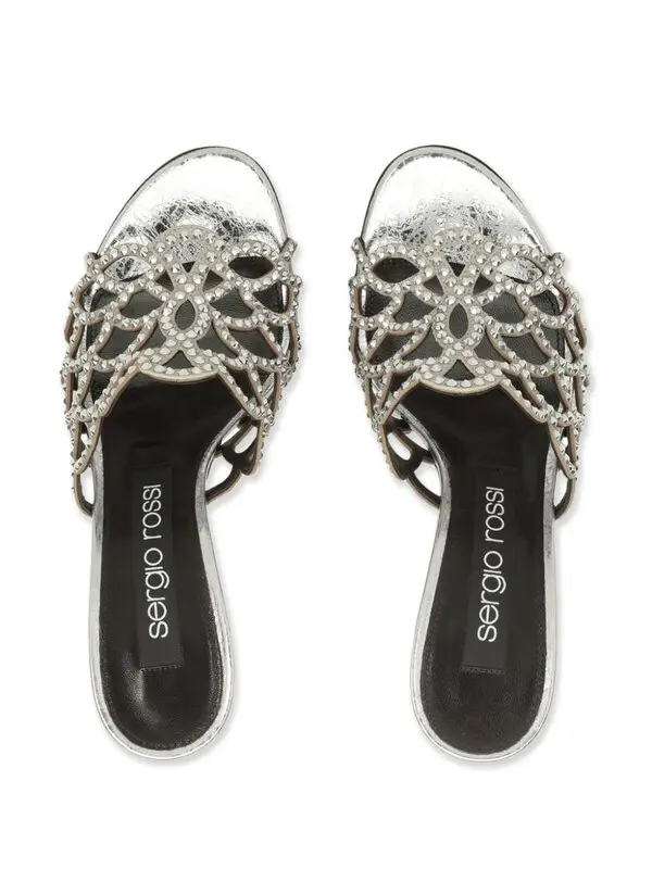 SERGIO ROSSI Mermaid 90mm Mules