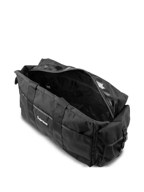 Supreme Box-Logo Ripstop Duffle Bag - Black | Editorialist