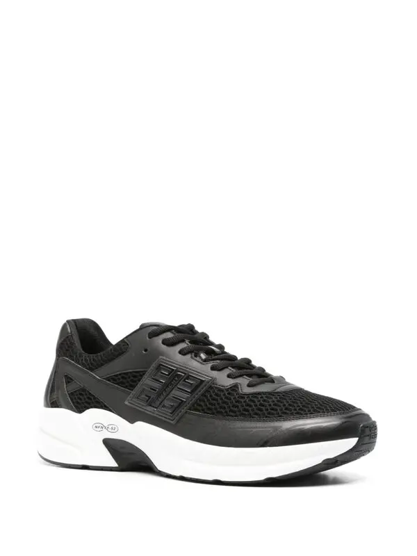 Givenchy Nftnty-52 Leather Sneakers - Black