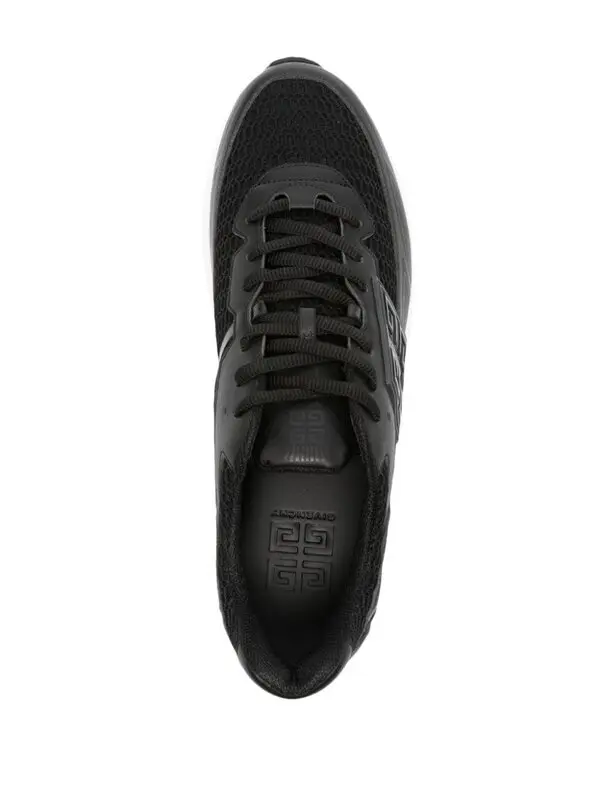 Givenchy Nftnty-52 Leather Sneakers - Black