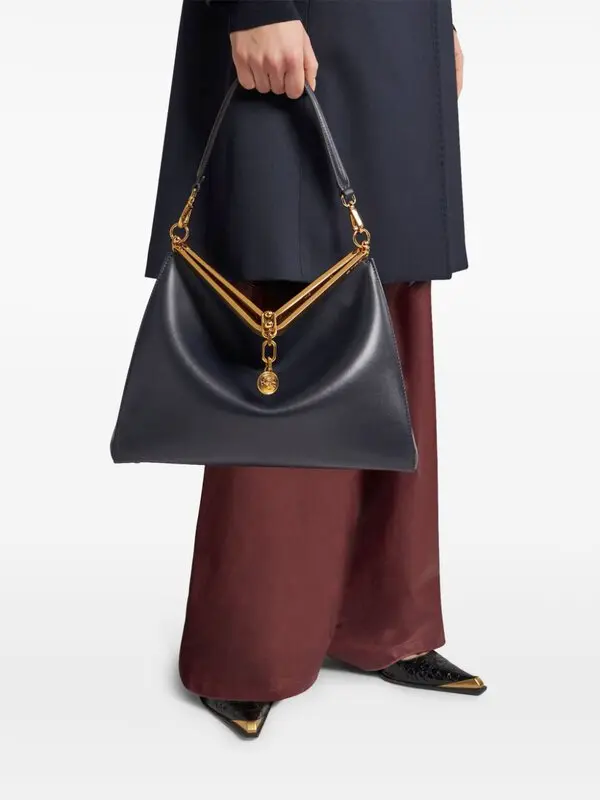 Etro Leather Vela Bag - Blue