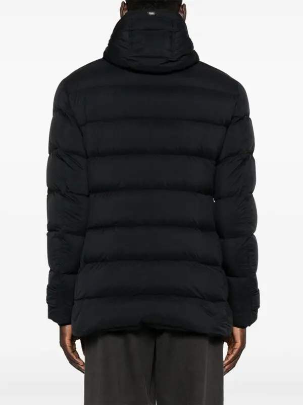Herno Hooded Puffer Jacket - Black