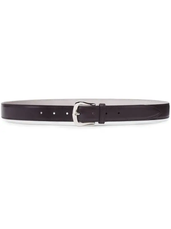 Brunello Cucinelli Leather Belt - Brown