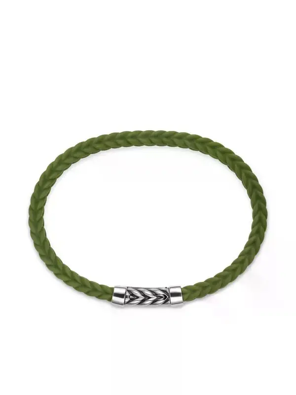David Yurman Chevron Sterling Bracelet - Silver