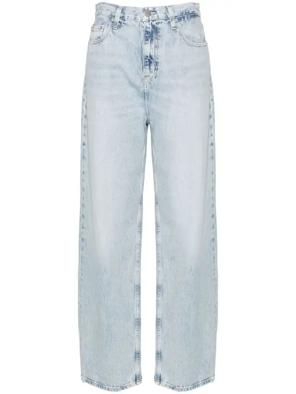 Calvin Klein High-rise Wide-leg Jeans