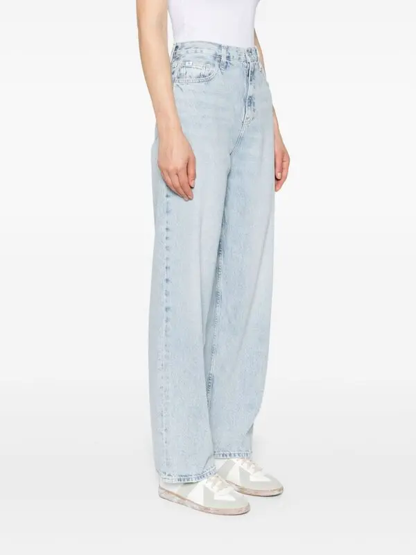 Calvin Klein High-rise Wide-leg Jeans