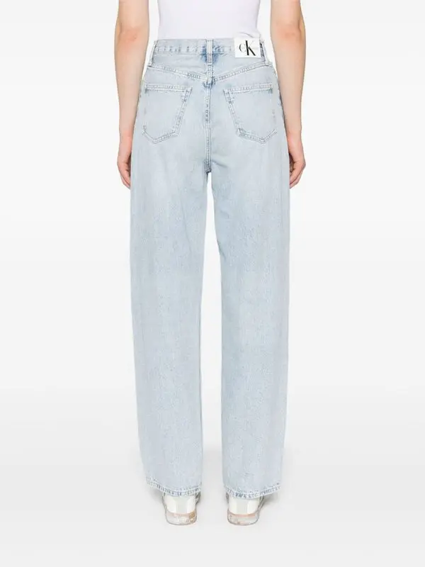 Calvin Klein High-rise Wide-leg Jeans