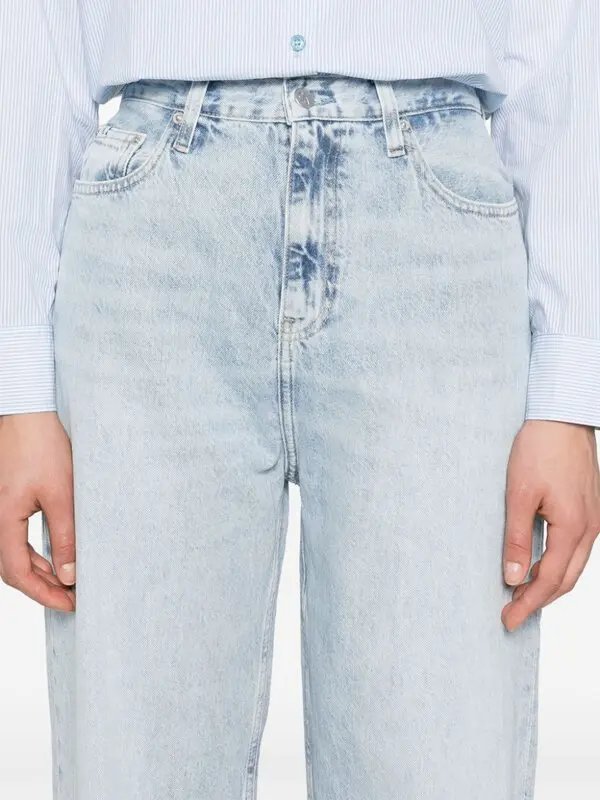 Calvin Klein High-rise Wide-leg Jeans
