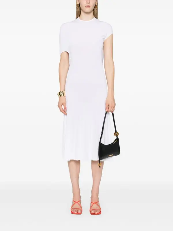 Jacquemus La Robe Salerno Midi Dress - White