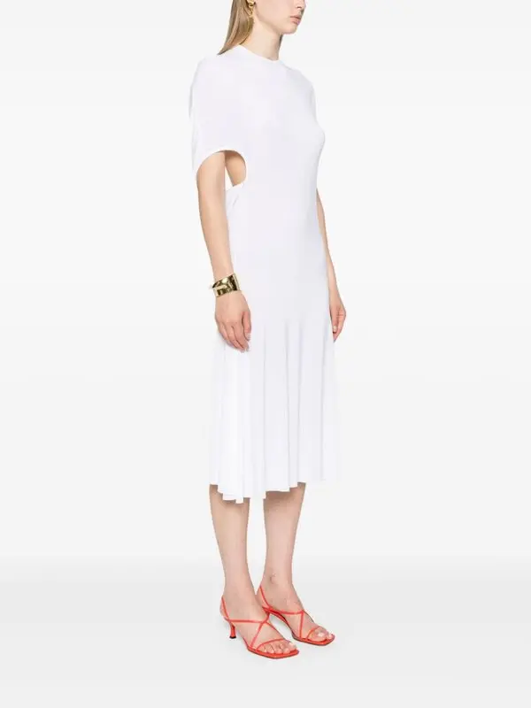 Jacquemus La Robe Salerno Midi Dress - White