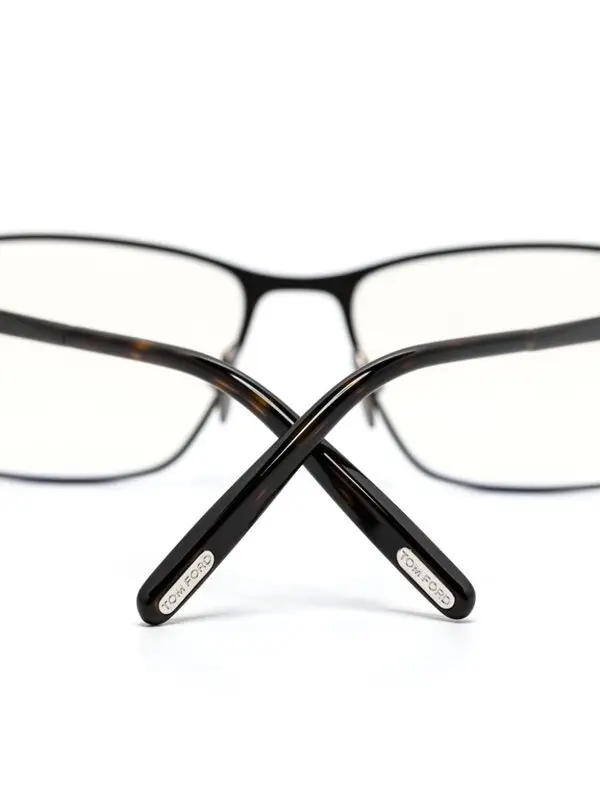 TOM FORD T-hinge Rectangle-frame Glasses