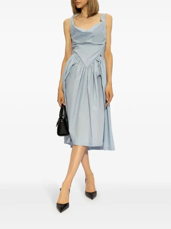 Vivienne Westwood Sunday Midi Dress - Blue | Editorialist
