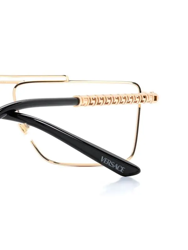 Versace Pilot Frame Glasses