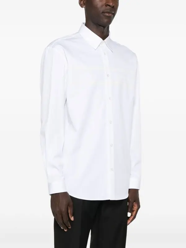 Gucci Logo-appliqué Cotton Shirt