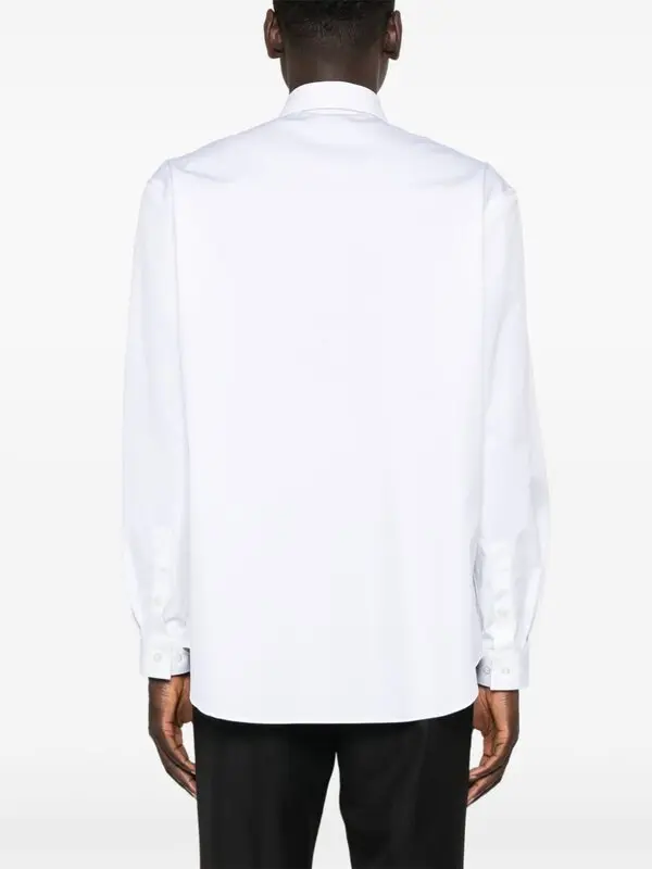 Gucci Logo-appliqué Cotton Shirt