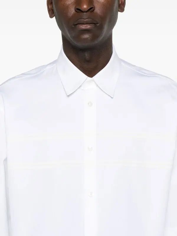Gucci Logo-appliqué Cotton Shirt
