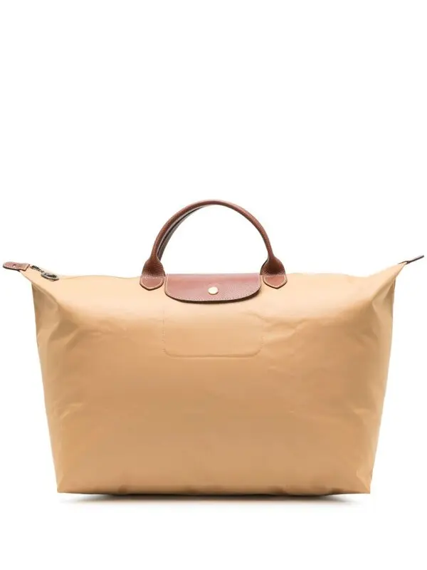 Longchamp Le Pliage Holdall - Neutrals