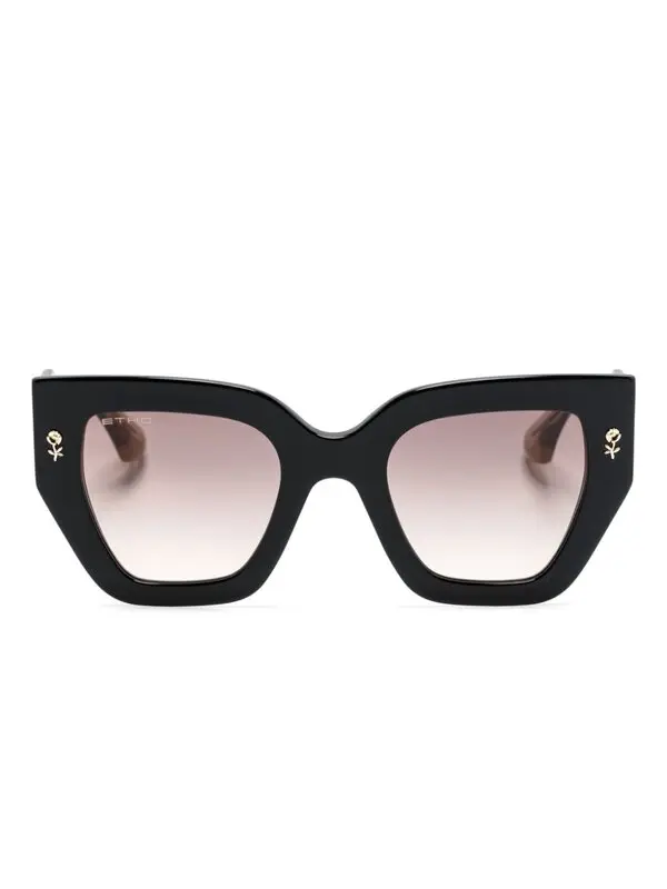 Etro Butterfly-frame Sunglasses - Black