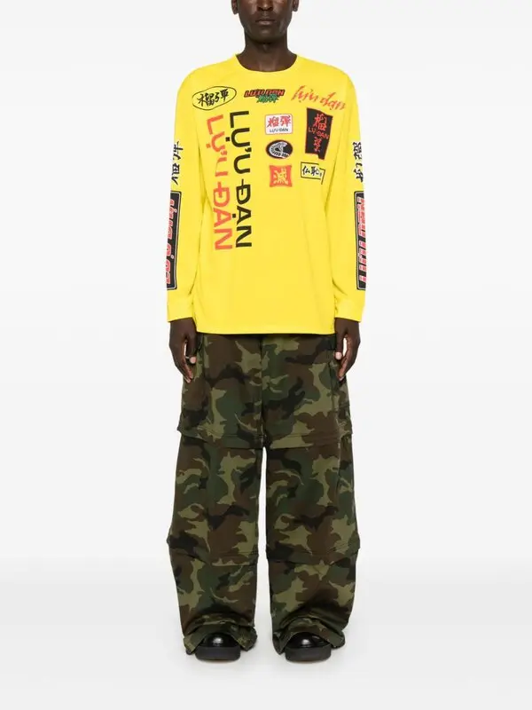 LỰU ĐẠN Graphic-print Jersey