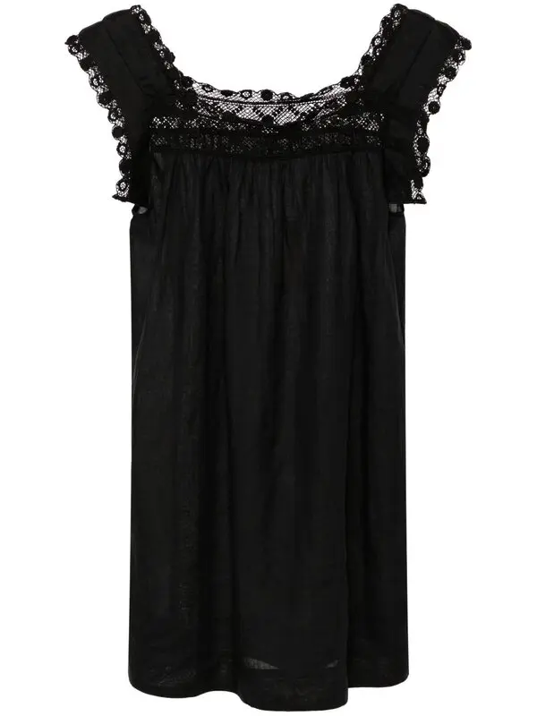 DÔEN Almadia Lace-trim Dress