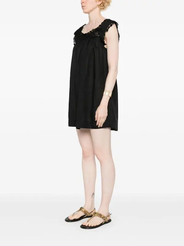 DÔEN Almadia Lace-trim Dress