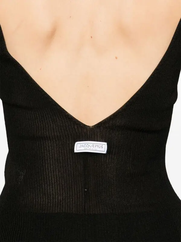 Jacquemus La Maille V-neck Tank Top
