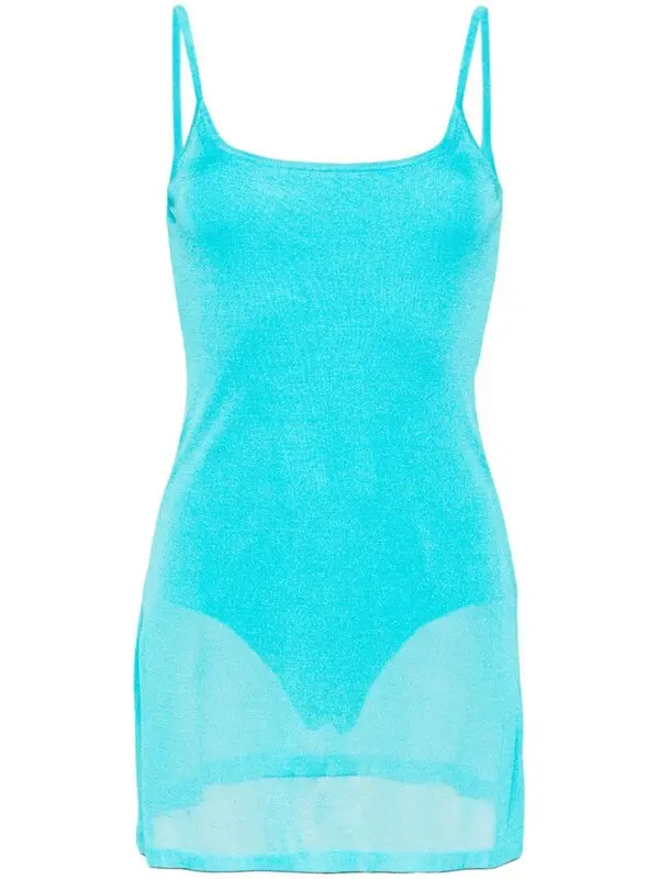 Jacquemus La Robe Maille Minidress - Blue