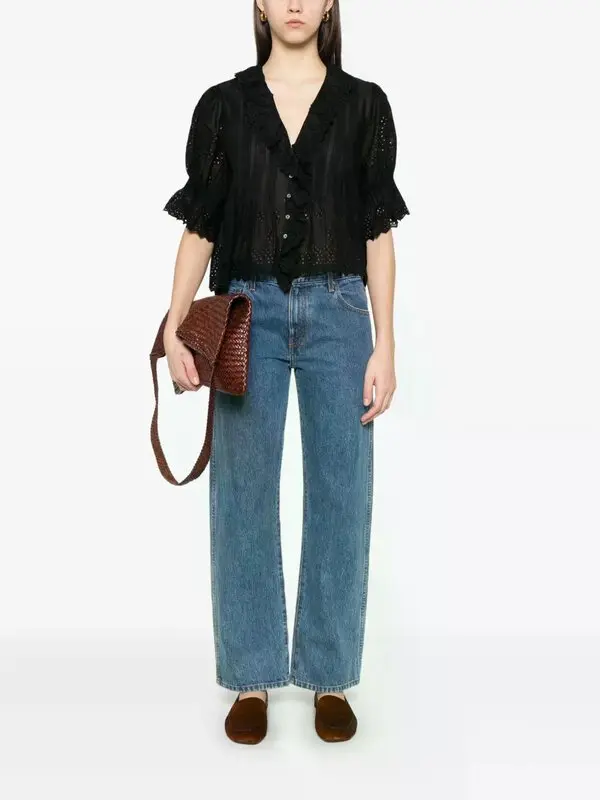 DÔEN Henri Blouse - Black