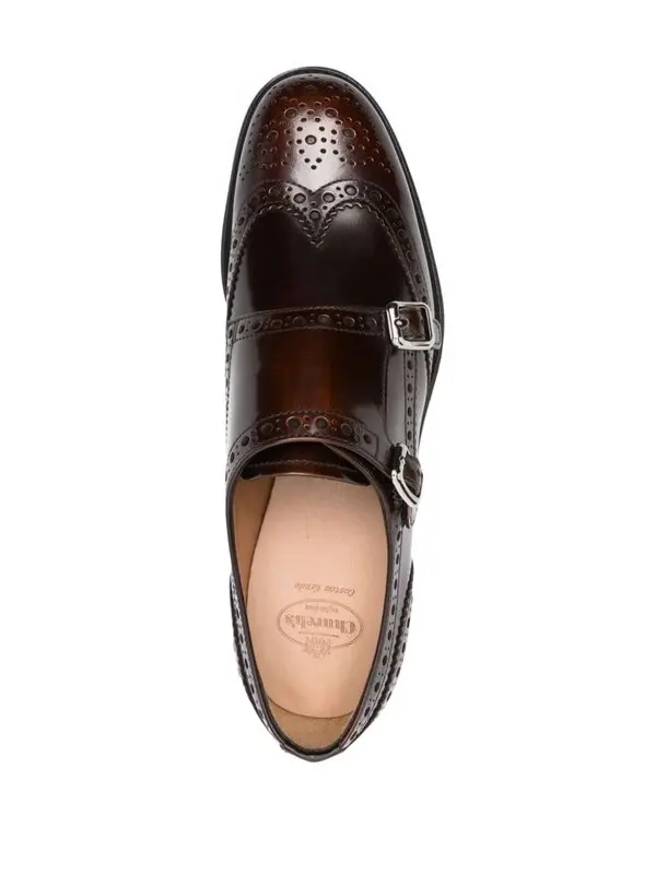 Church's Lana R Leather Monk Shoes - Brown