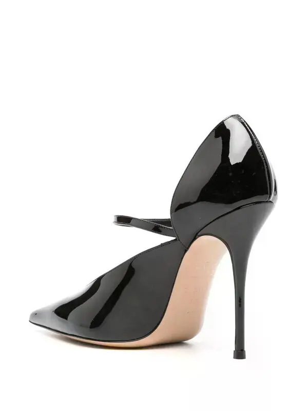 Casadei 100mm Jolly Leather Pumps