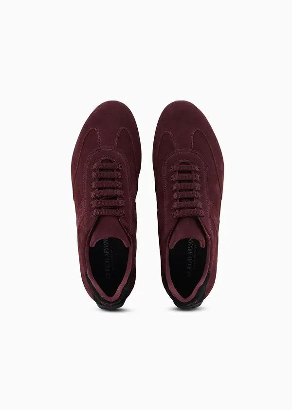 Giorgio Armani Suede Sneakers