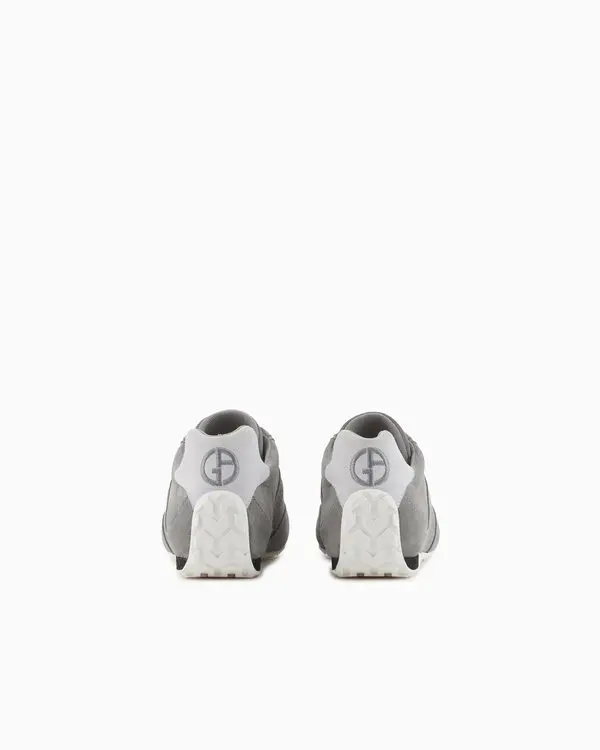 Giorgio Armani Suede Sneakers