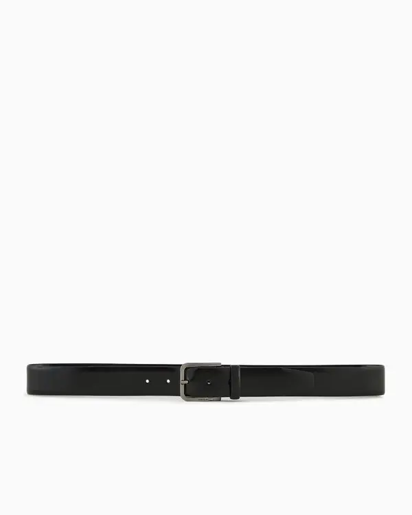 Giorgio Armani Brushed Leather Belt