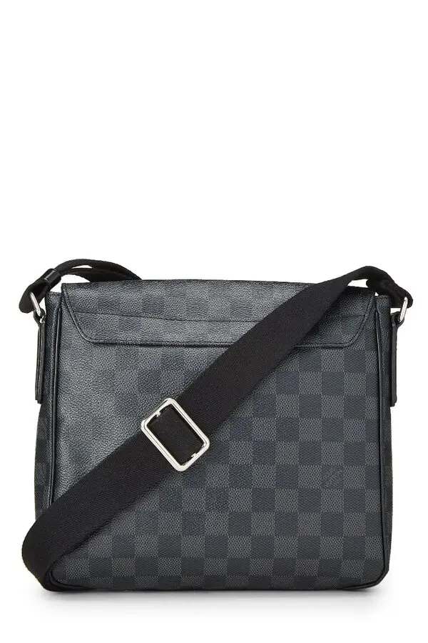 LOUIS VUITTON Damier Graphite District Messenger Bag