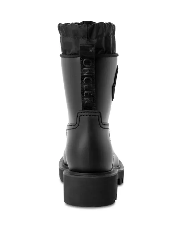 Moncler Kickstream Rain Booties - Black