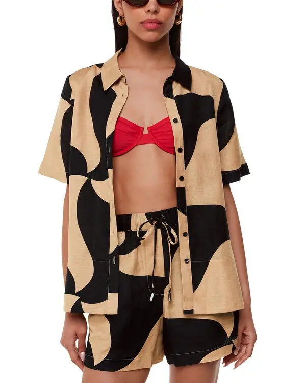 Whistles Triangle Swirl Shorts
