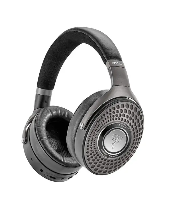 FOCAL Bathys Over-ear Hi-fi Bluetooth Wireless Headphones With Active Noise Cancelation - Black/gray
