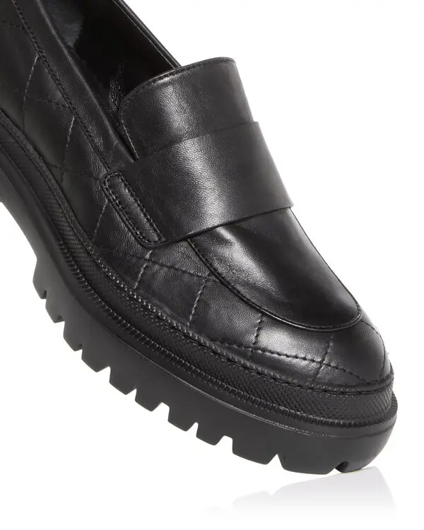 Agl Mary Soft Quilted Loafers