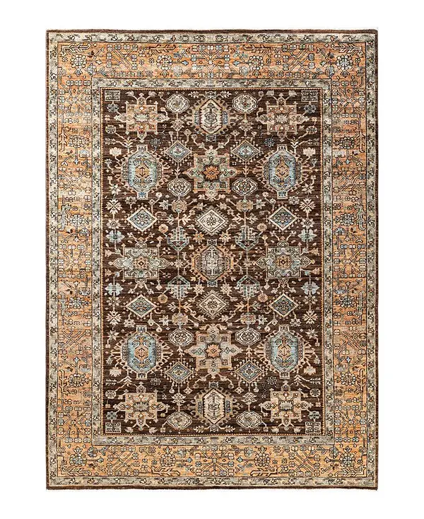 Bloomingdale'S Serapi M1992 Area Rug, 6'5 X 8'11 - Brown