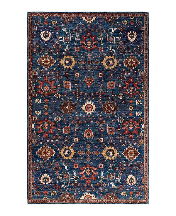 Bloomingdale'S Serapi M1992 Area Rug, 5'11 X 9'3 - Blue