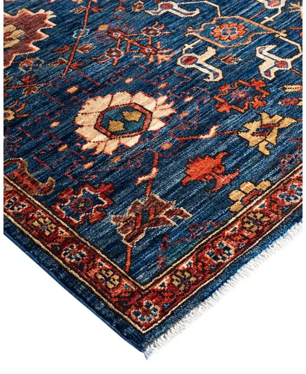 Bloomingdale'S Serapi M1992 Area Rug, 5'11 X 9'3 - Blue