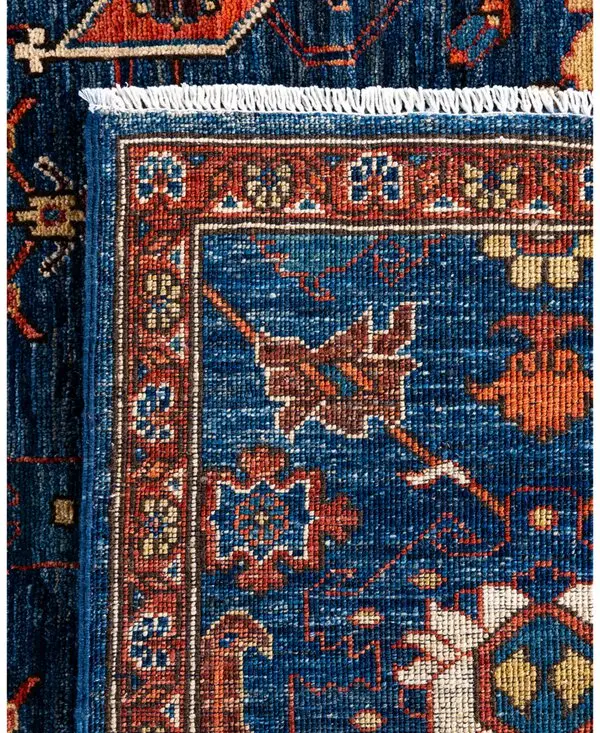 Bloomingdale'S Serapi M1992 Area Rug, 5'11 X 9'3 - Blue