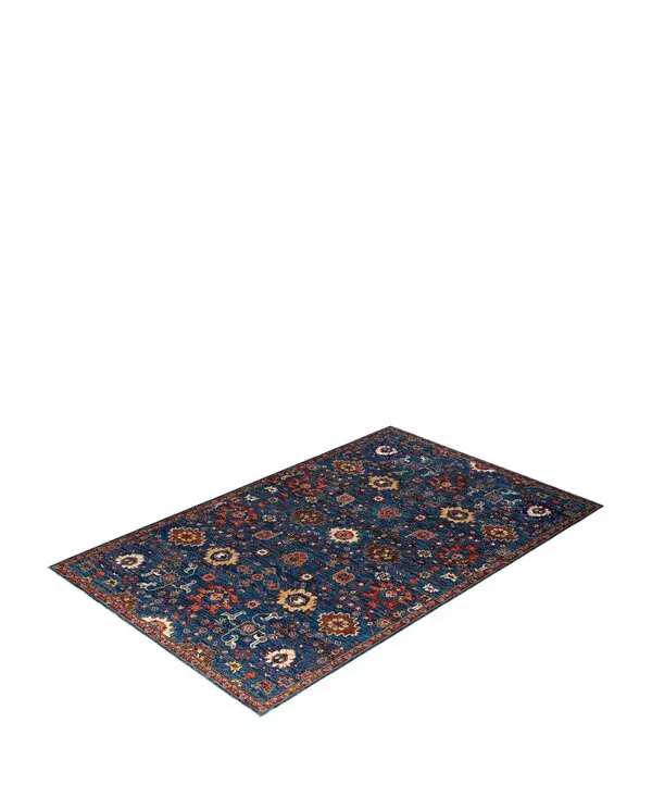 Bloomingdale'S Serapi M1992 Area Rug, 5'11 X 9'3 - Blue