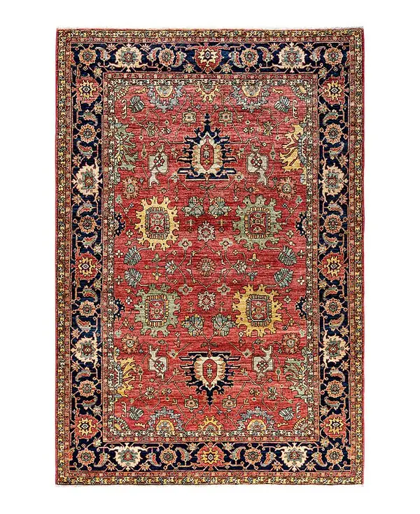 Bloomingdale'S Serapi M1992 Area Rug, 6'2 X 9'1 - Pink