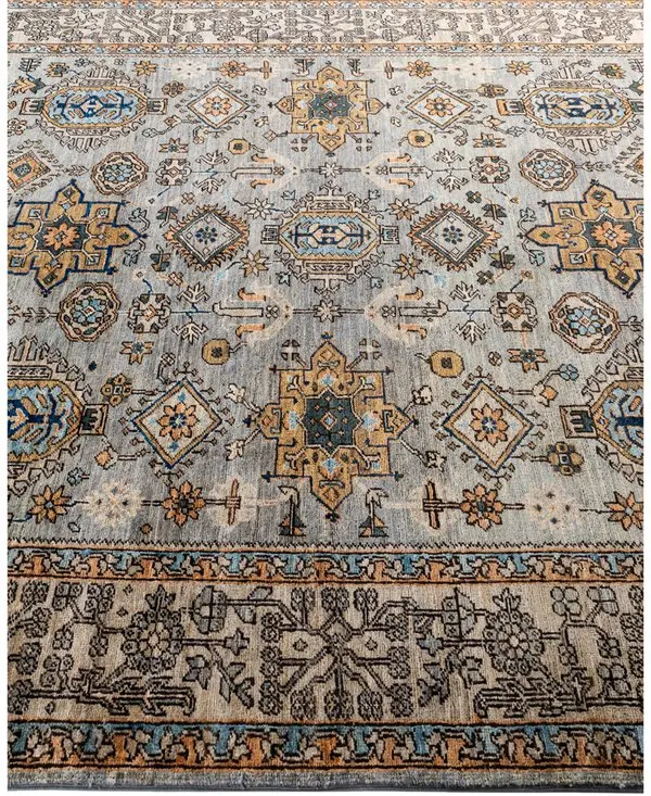 Bloomingdale'S Serapi M1992 Area Rug, 6'2 X 8'11 - Gray