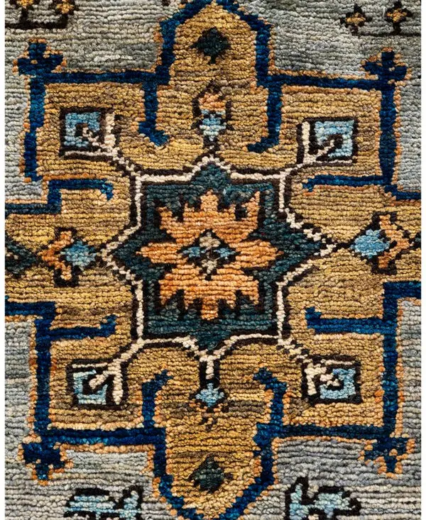 Bloomingdale'S Serapi M1992 Area Rug, 6'2 X 8'11 - Gray